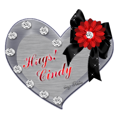 Cindy (Hugs) (in Glitter Text)