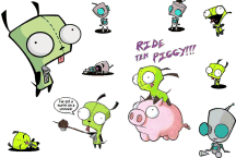 cartoons green thingy (in Backgrounds)