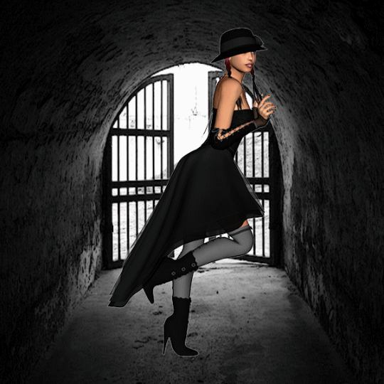 goth woman (in Animated GIFs)