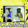 CL and Minzy clap clap (in Animated GIFs)