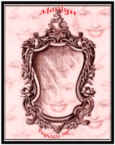 MIRROR OF MARILYN MONROE (in Clipart)