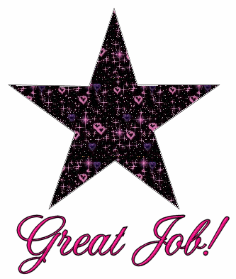 Great Job (in Glitter Text)