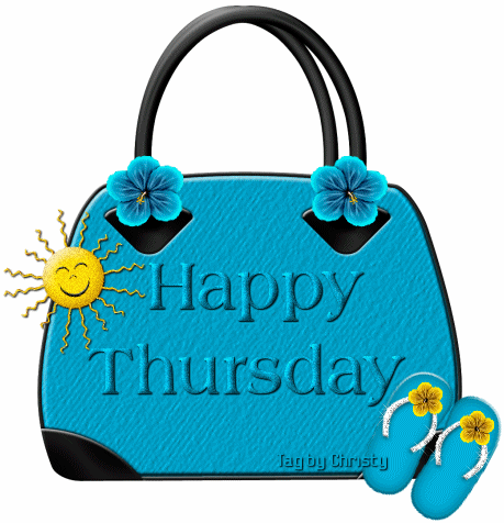 Happy Thursday (in Glitter Text)