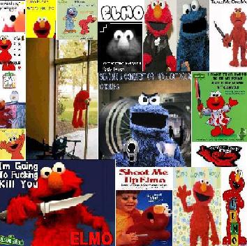 KILLER ELMO D: (in Backgrounds)