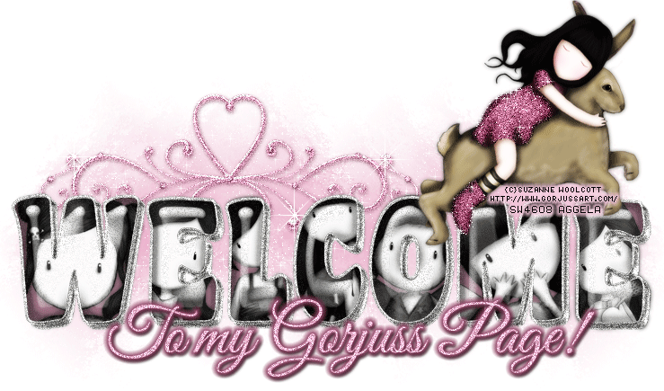 Welcome! (in Glitter Text)
