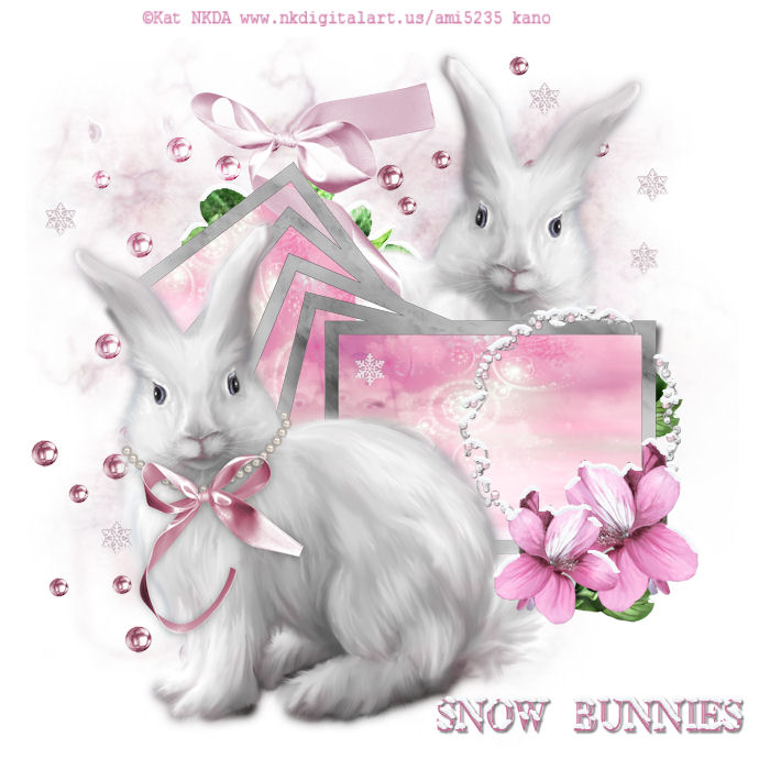 snow bunnies (in Clipart)