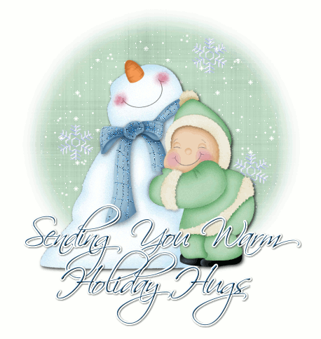 Sending You Warm Holiday Hugs (in Seasonal)