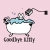 Goodbye Kitty Bathtub/Toaster (in Stickers)
