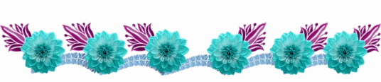 blue flowers (in Dividers)