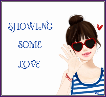 SHOWING SOME LOVE (in Animated GIFs)