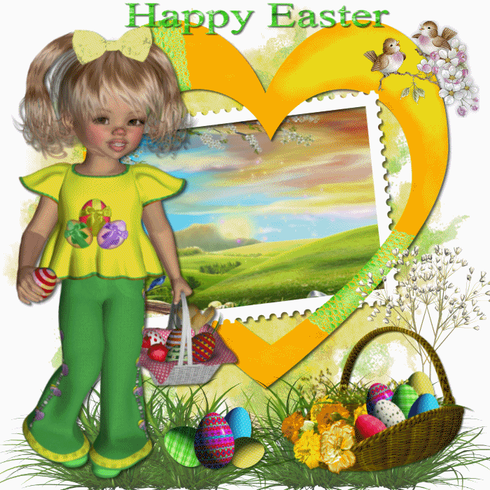 happy easter (in Seasonal)