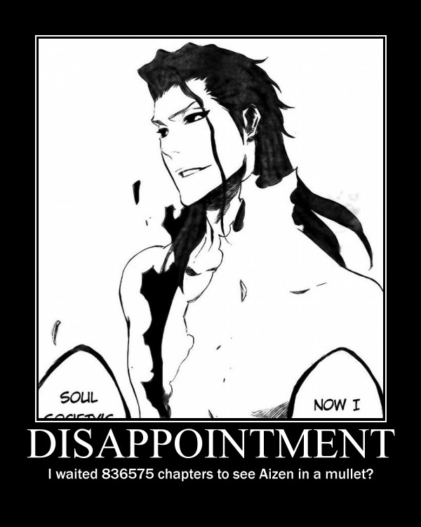 Aizen's anime mullet (in Clipart)