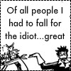 Falling for the IDIOT (in Clipart)