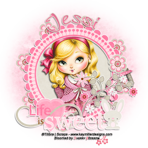 Life Is Sweet - Jessi (in Glitter Text)