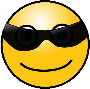 cool face (in Clipart)