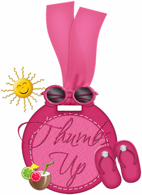 Thumbs up (in Glitter Text)