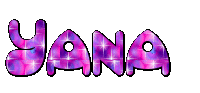 Yana (in Glitter Text)
