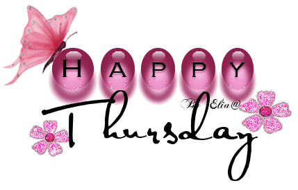Happy Thursday (in Glitter Text)