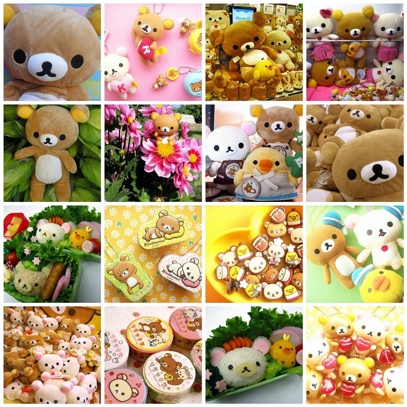 rilakkuma collage. (in Backgrounds)
