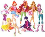 winx battono i cattivi (in Clipart)