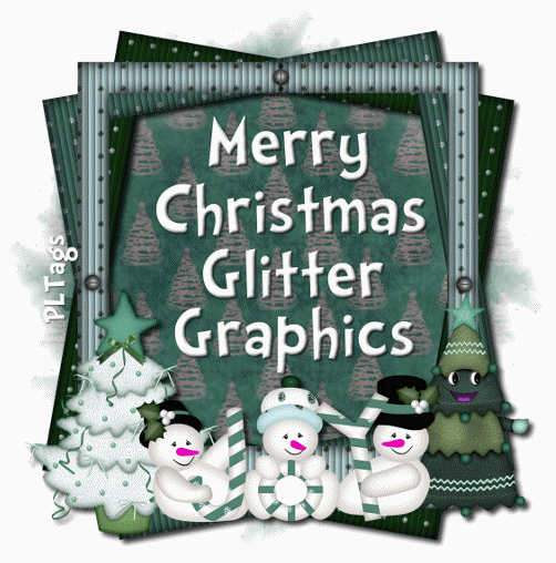 Merry Christmas Glitter Graphics (in Glitter Text)