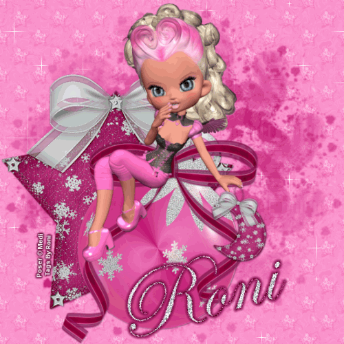 Roni (in Glitter Text)