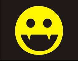 emo smiley face (in Clipart)