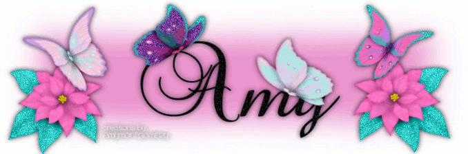 Amy (in Glitter Text)