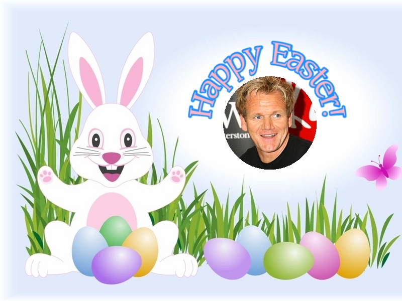 Chef Gordon Ramsay - Easter Bunny (in Backgrounds)