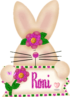 Roni (in Glitter Text)