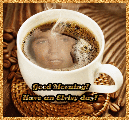 Elvis Presley-Good Morning! (in Glitter Text)