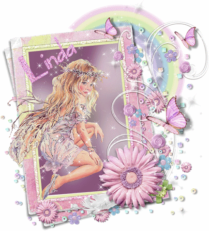 Linda (in Glitter Text)