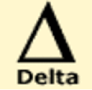 Delta (Greek Symbol) (in Clipart)