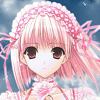 pink princess anime girl (in Stickers)