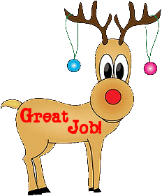Reindeer-Great Job! (in Seasonal)