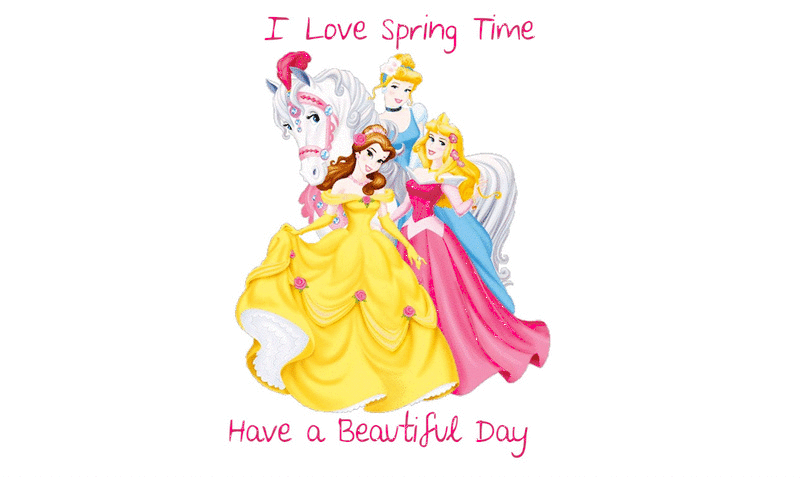 Disney Princesses - Spring (in Seasonal)