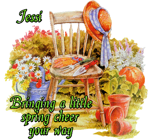 Spring Cheer ~ Jessi (in Glitter Text)