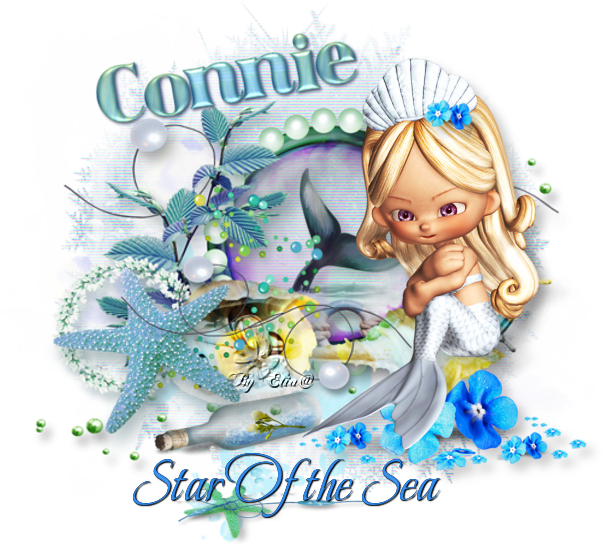 Connie (in Glitter Text)