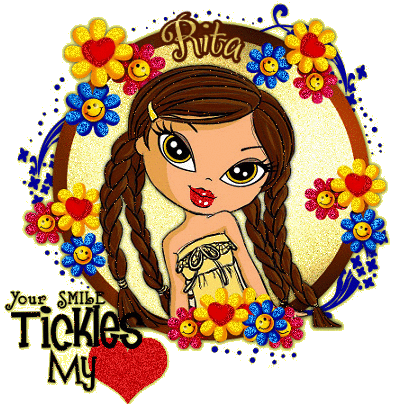 Your Smile~Rita (in Glitter Text)