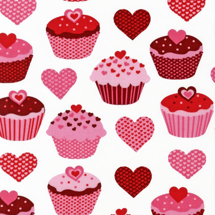 Cupcakes and Hearts (in Backgrounds)