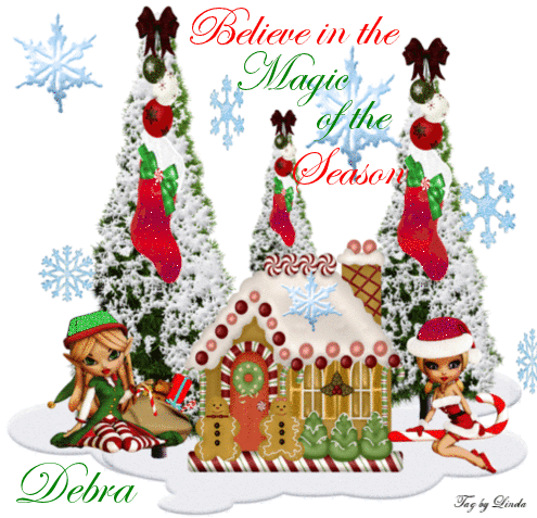 debra (in Glitter Text)