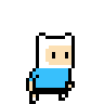 8 bit finn (in Animated GIFs)