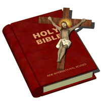 Jesus and Holy Bible (in Animated GIFs)