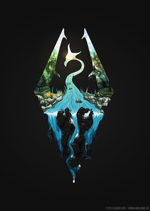 Skyrim Symbol (in Clipart)