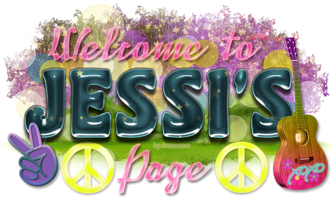 Jessi-Groovy Welcome (in Glitter Text)