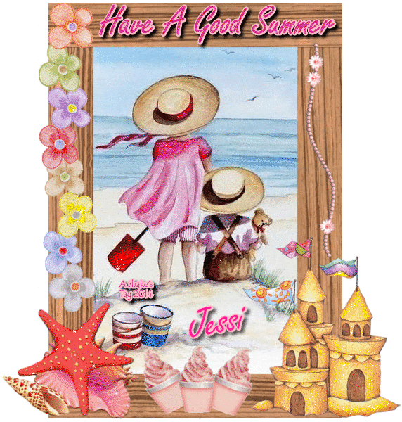 Good Summer ~ Jessi (in Glitter Text)