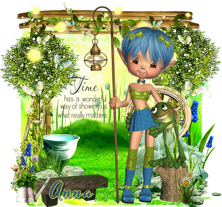 Time~Anna (in Glitter Text)