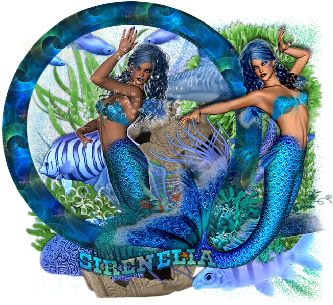 Sirenelia (in Glitter Text)