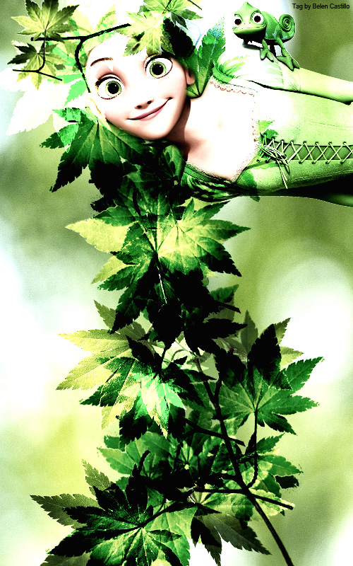 Tagled - Rapunzel Nature (in Clipart)