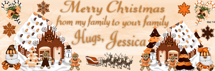Jessica -Merry Christmas.... (in Glitter Text)